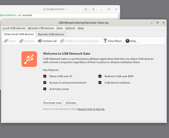 KVM USB redirection tutorial